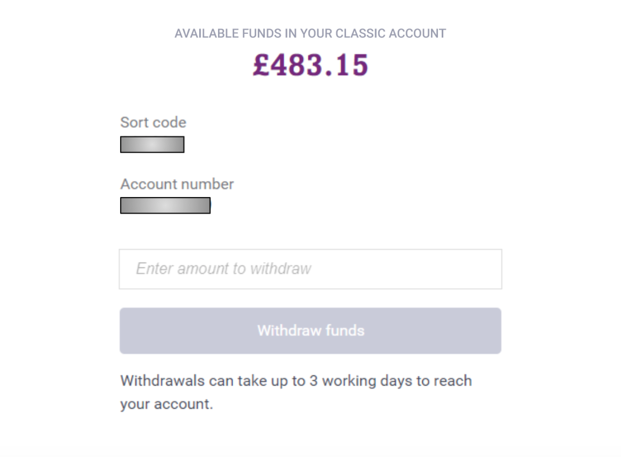 How to withdraw your available funds | Funding Circle UK